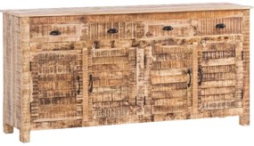 furniture-nabytek.cz - Masivní příborník Carino II z mangového dřeva, lakovaný, přírodní barva