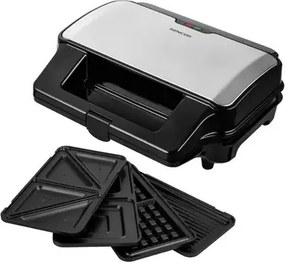 SENCOR SSM 9940SS stříbrná / Sendvičovač / 900 W