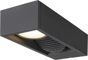 LA 1004748 ESKINA FRAME WL venkovní LED nástěnné přisazené svítidlo double antracit CCT switch 3000/4000 K - BIG WHITE (SLV)