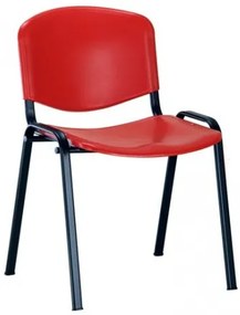 Konferenční židle Iso plastová Alba Barva: červená