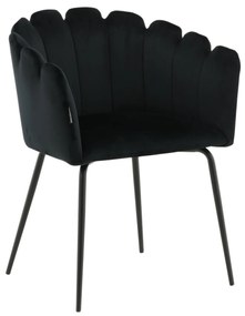 Jídelní židle Limhamn, černá, S61xD54xV76,56