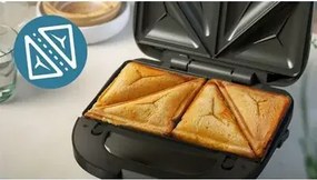 Philips HD2350/80 stříbrná / Toustovač / 750 W / 3 vyměnitelné plotýnk