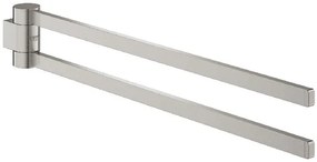 Grohe Selection - Dvojitý držák na ručníky, otočný, supersteel 41063DC0