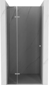 Mexen ROMA sprchové otevírací dveře ke sprchovému koutu 80 cm, šedá, 854-080-000-01-40