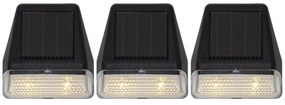 Wally LED solární nástěnné světlo Mini 3 ks