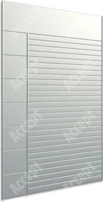 ACCEPT Hlavní orientační tabule ACS 009 (612 x 1031 mm) - stříbrná tabule