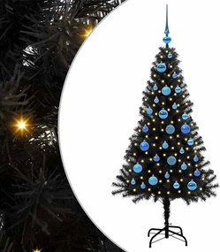 Vánoční stromeček Černá 150 cm PVC 3396472