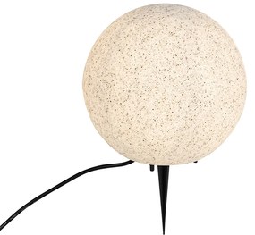 Moderní venkovní lampa šedá 25 cm IP65 - Nura
