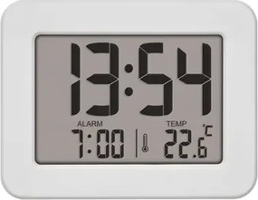 TFA 60.2044.02 / Digitální budík / teploměr / datum / kompaktní