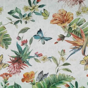 Obrazová vliesová tapeta s exotickými květinami Z80064 Philipp Plein 300x300 cm