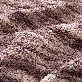 Bielastické potahy OCEANO NOVÉ hnědo-vínové křeslo ušák (š. 60 - 110 cm)