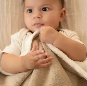 Little Dutch Deka pletená/fleece 70x100 Pure Soft Beige