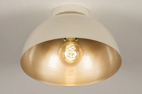 Stropní designové svítidlo do kuchyně Magna 30 Taupe and Gold