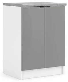 Kuchyňská skříňka spodní 60 cm - LAM D60 2D - Dvířka LETTY