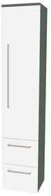 Mereo Bino, koupelnová skříňka vysoká 163 cm, pravá, Multidecor, Zelená Verde CN698ZEV1