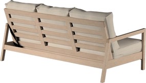 Potah na pohovku IKEA  Lillberg 3-místná nerozkládací barva béžová látka pletený vzor