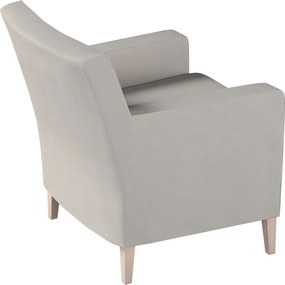 Potah na křeslo IKEA Karlstad barva šedá látka pletený vzor