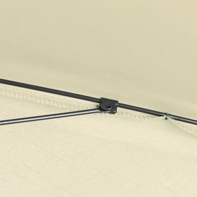 Doppler NASSAU zahradní slunečník 200 cm červená