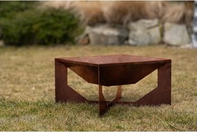 Vento Zahradní ohniště 50 x 50 x 30 cm, corten CORGARDEN 1014