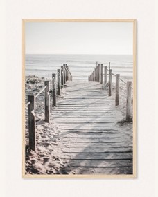 Oboustranný plakát Procházka po Pláži / Zlatá Stezka | 30 x 42 cm | DP351335