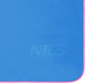 NILS NCR13 Ručník z mikrovlákna modrý/růžový