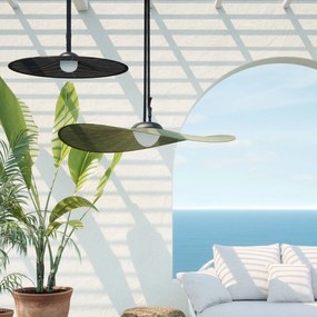 Přívěsek Easy Light Bloom s dobíjecí baterií IP65 Ø120cm olivově zelený