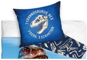 TipTrade s.r.o. Dětské povlečení Nesmrtelný T-Rex 140x200 + 70x90