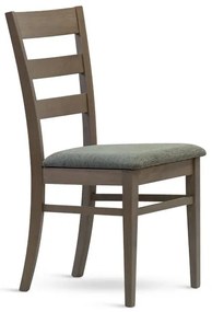 Stima Dřevěná jídelní židle VIOLA | Sedák: miron verde 54,Odstín: buk