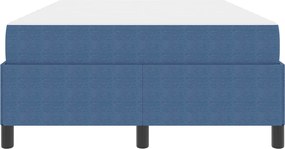 Rám postele s matrací Modrá 120 x 200 cm textil 3399118