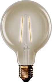 LED žárovka Vintage G95, E27, 4,5 W, 420 lm