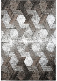 Koberce Breno Kusový koberec SWING 101/platin-beige, Vícebarevné, 160 x 230 cm