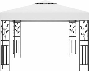 Altán 3 x 3 m bílý 180 g/m² 312242