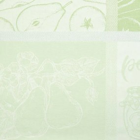 SCANquilt utěrka DESIGN pear světle zelená 50 x 70 cm