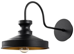 Černé nástěnné svítidlo Berceste – Opviq lights