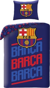 Bavlněné ložní povlečení FC Barcelona - Barça Repeat