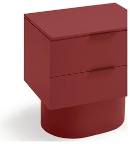 Červený noční stolek Totem – Teulat