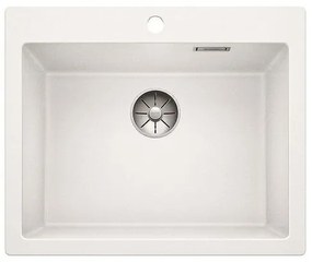 Blanco Pleon 6 Granitový dřez bez odkapu, 61,5x51cm, bílá 521683