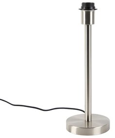 Moderní stolní lampa z oceli bez stínidla - Simplo