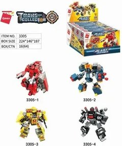 Qman Blast Ranger 3305 sada 4 kusů / Stavebnice / 644 dílků / od 6 let
