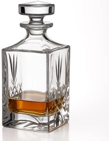 Dekorant Luxusní ručně broušený whisky set s monogramem Mayfair 1+6