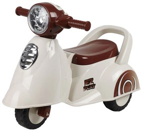 Dětské odrážedlo motorka se zvukem Baby Mix Scooter bílé Barva: Bílá