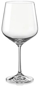 Bohemia Crystal Sklenice na červené víno Sandra 570ml SLEVA 3ks ze 6