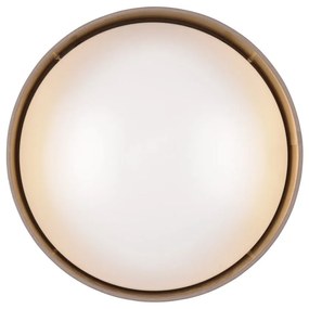 Světle hnědé LED stropní svítidlo ø 30 cm Locarno – Trio