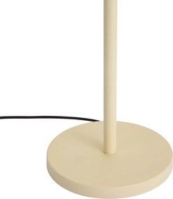 Stojací lampa béžová s papírovým lanovým stínidlem 50/50/30 - Simplo