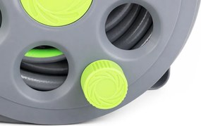 Zahradní hadice s navijákem na zeď, gumová, 1/2", 20 metrů, třívrstvá, DIVODV