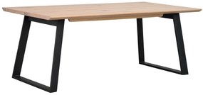 Bělený dubový jídelní stůl Rowico Gary, 210 cm
