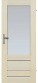 Interiérové dveře Radex dřevěné MARBELLA 4S Šířka dveří: 100 cm, Otvírání dvěří: Levé