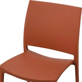 Židle Meton – terakotová