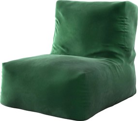 Vakové křeslo s výběrem látky barva zelená látka lesklé, sametová