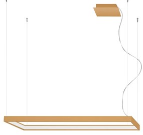 Závěsné LED svítidlo Tuula m, 1x LED 50w, 3000k, g